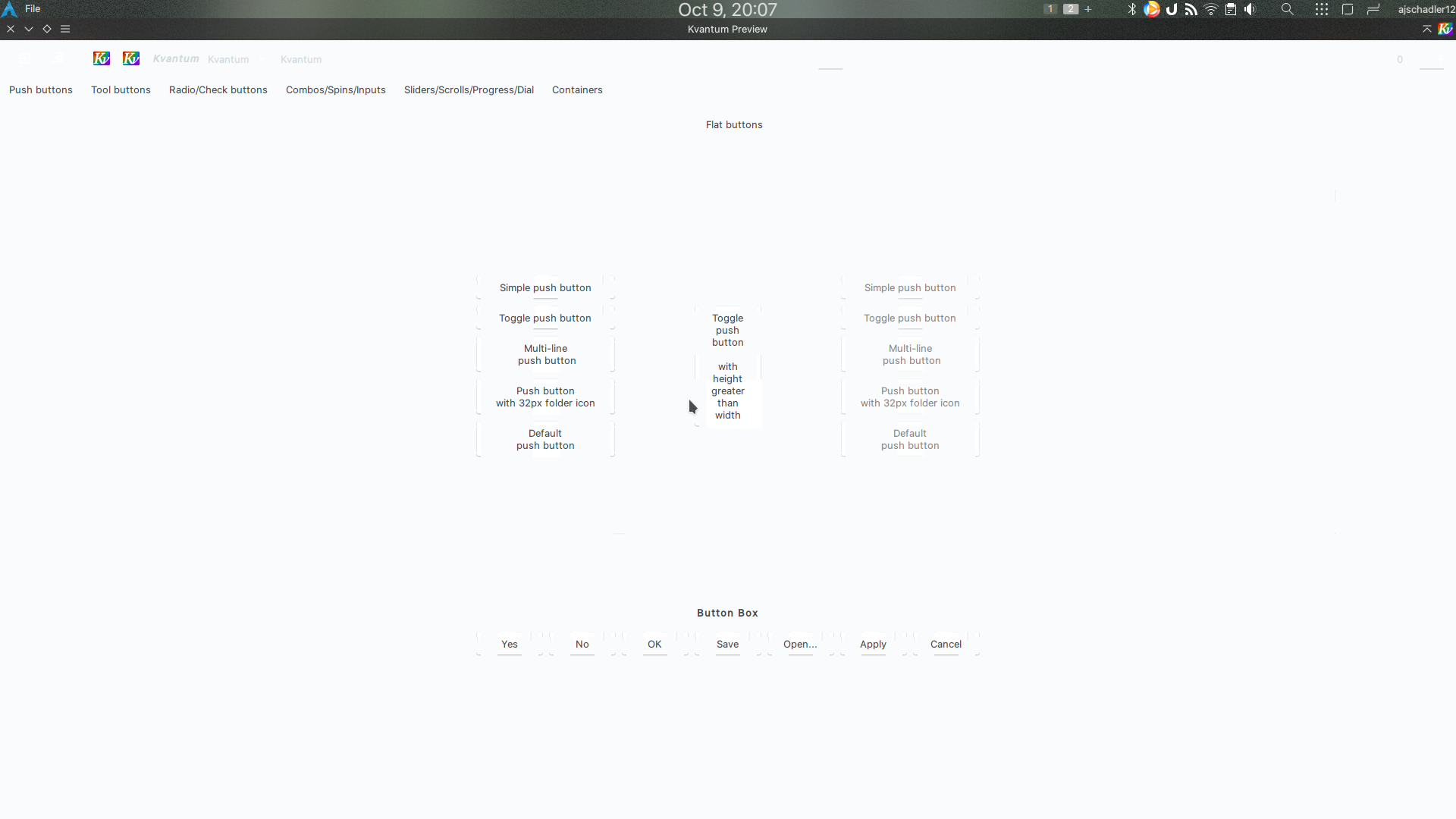 Kvantum Styles break under qt5 5.14-beta release · Issue #439 · tsujan/Kvantum · GitHub