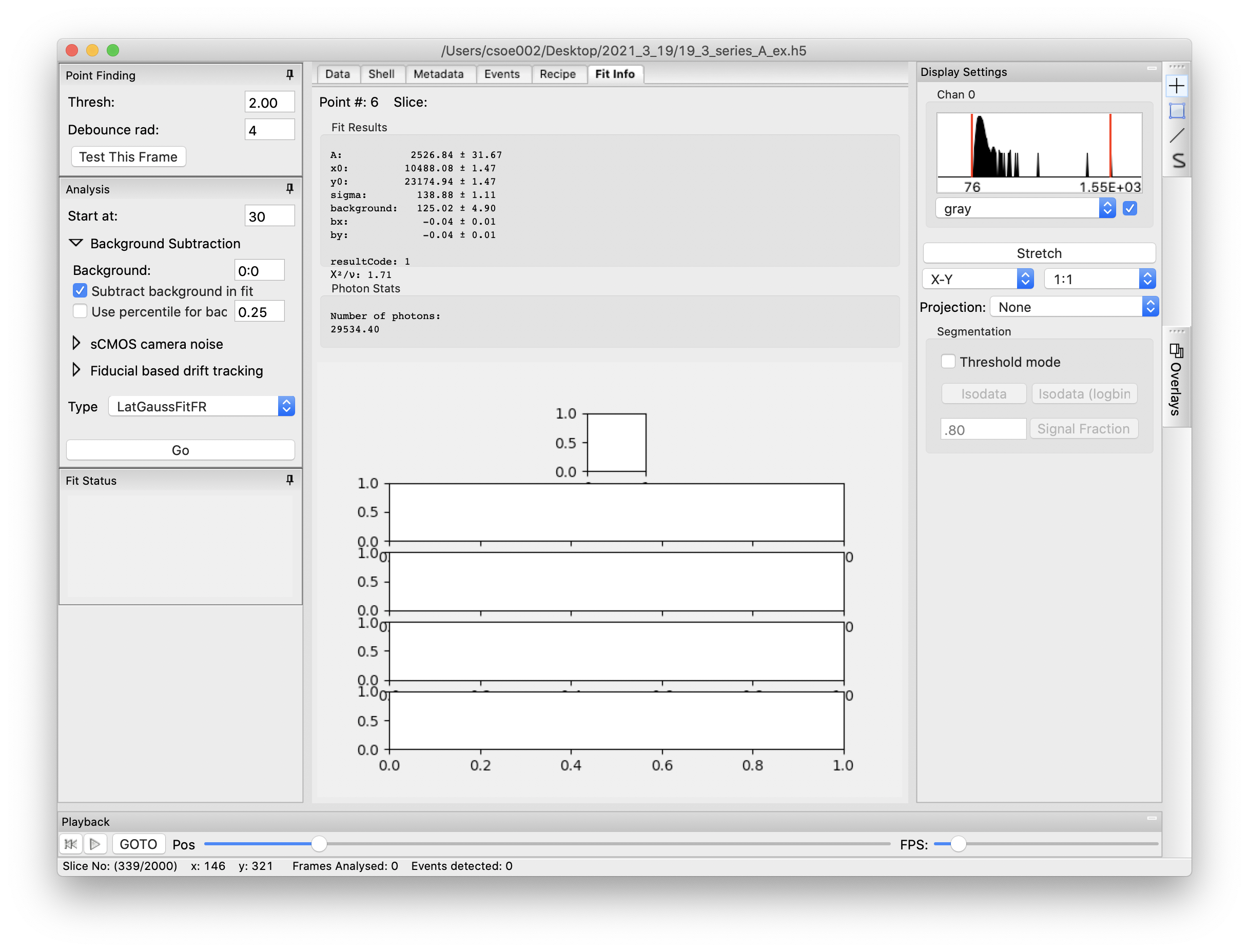 [BUG] Fit Info panel does not work properly? · Issue #970 · python-microscopy/python-microscopy ...