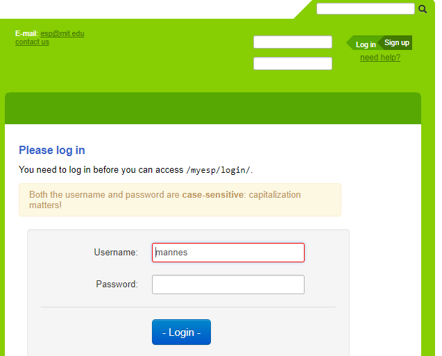 Wrong Password Error Is Unhelpful · Issue 2474 · Learning Unlimitedesp Website · Github