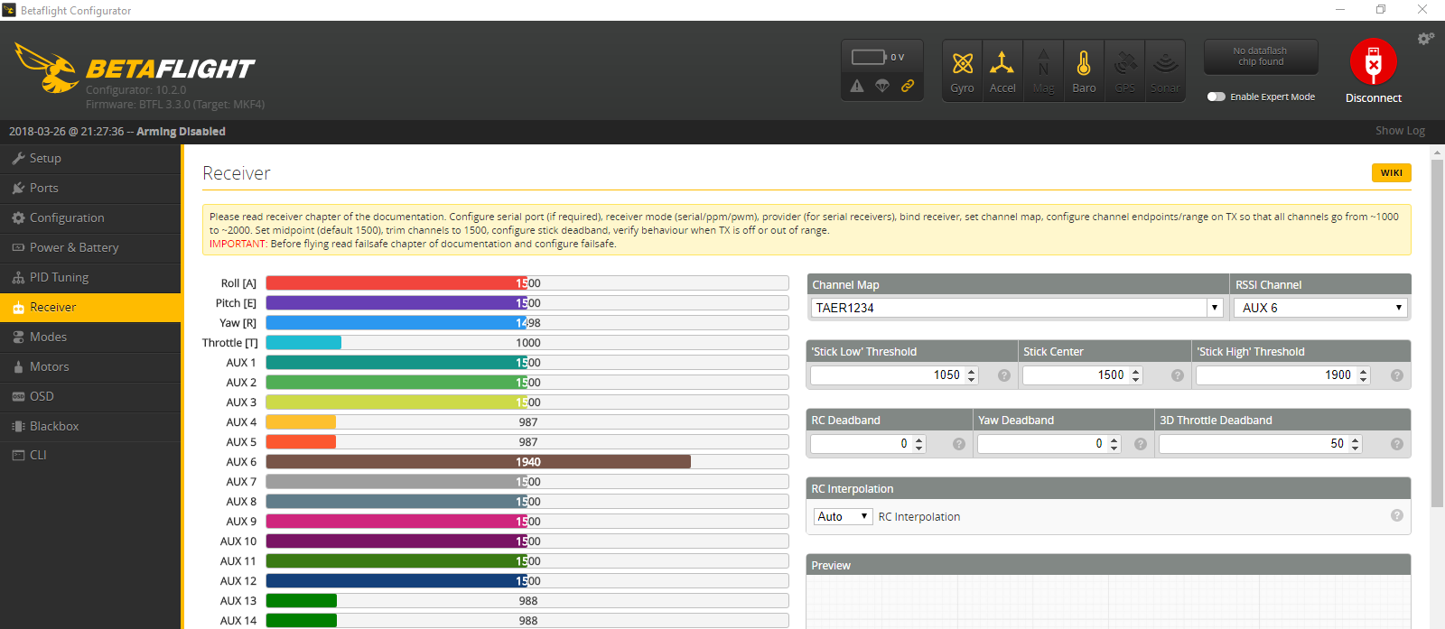 RSSI value in receiver tab, OSD, setup tab and Taranis not consistent · Issue #5551 · betaflight ...