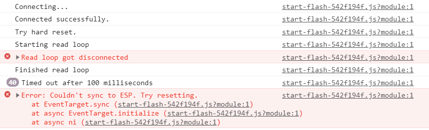 ESP8266EX Support? · Issue #27 · esphome/esp-web-tools · GitHub