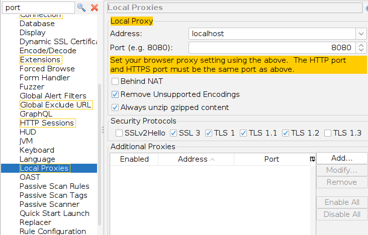 Change panels search color · Issue #8132 · zaproxy/zaproxy · GitHub