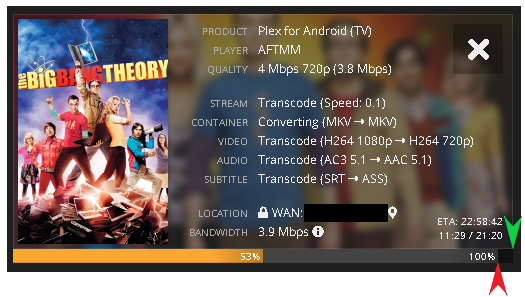 Transcoder Progress Bar Not Filling Space At 100 Low If Not Very Low Priority · Issue 1404 