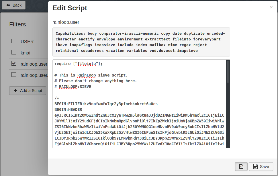 See Auto Generated Sieve Script · Issue 2051 · Rainloop Rainloop Webmail · Github