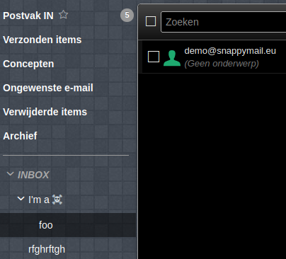 New subfolder not visible · Issue #937 · the-djmaze/snappymail · GitHub