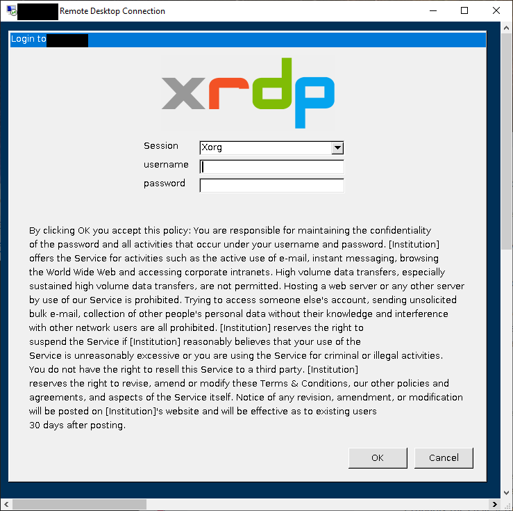 Disclaimer Banner before XRDP login screen · Issue #547 · neutrinolabs/xrdp · GitHub