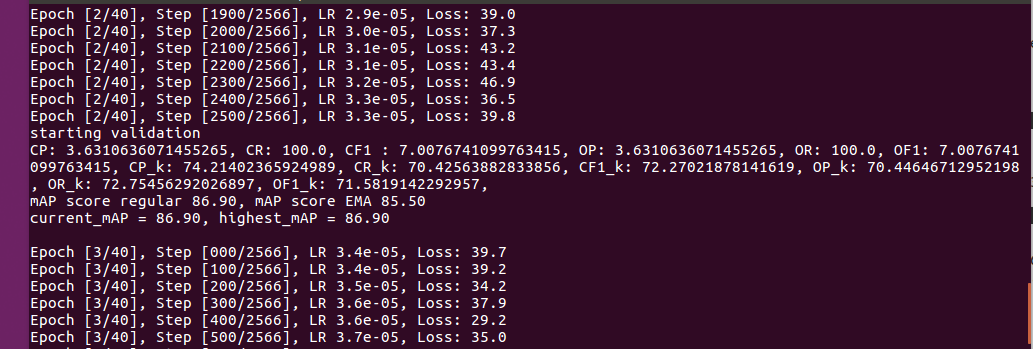 Experimental results of CP / CR/ CF1 and other metrics on MS-COCO 2014 data set · Issue #20 ...