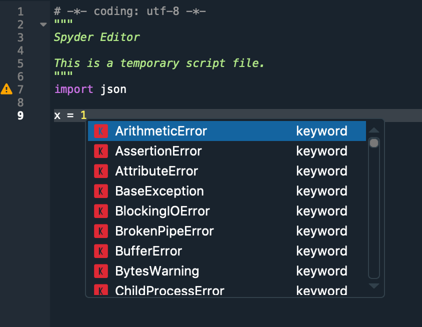 Make fallback completions respect prefix · Issue #11493 · spyder-ide/spyder · GitHub