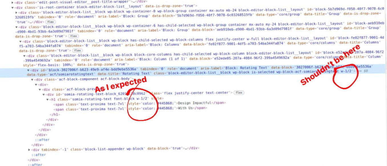 Acf Block Additional Css Shouldnt Be Added To The Block Wrapper · Issue 609