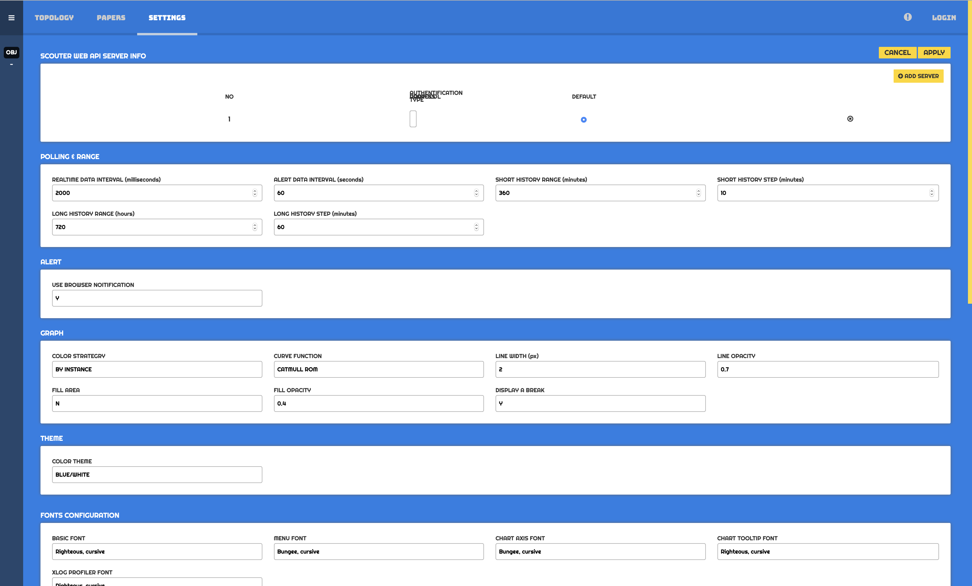 Paper 접속 시 파란 화면만 나옵니다. · Issue #154 · scouter-contrib/scouter-paper · GitHub