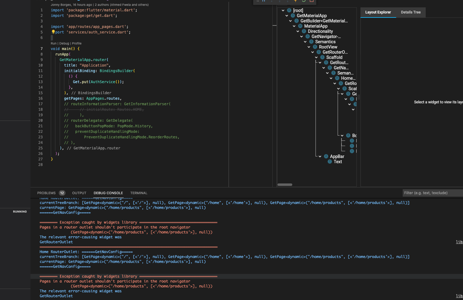 navigation 2.0 : Root navigator error · Issue #1642 · jonataslaw/getx · GitHub