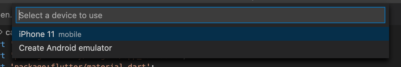 Start iOS Simulator Not Shows in VS Code after updating Flutter 1.22 · Issue #2844 · Dart-Code ...