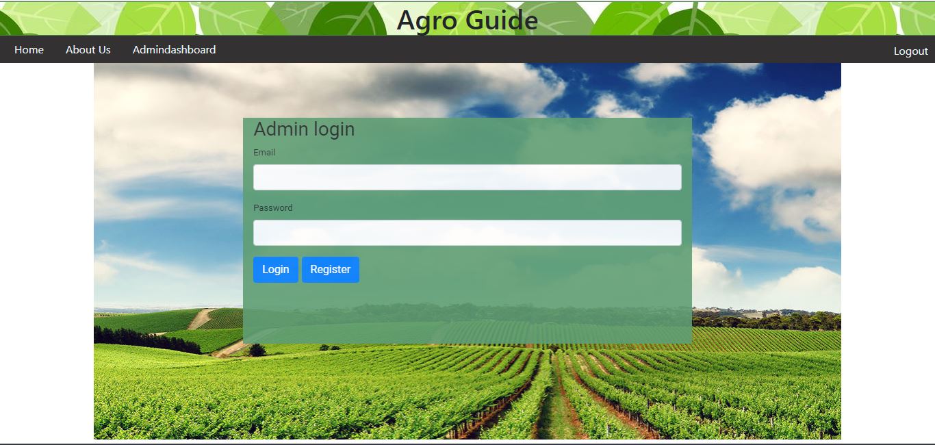 GitHub - DilhaniArambepola/Agro-Guide: Agricultural web application