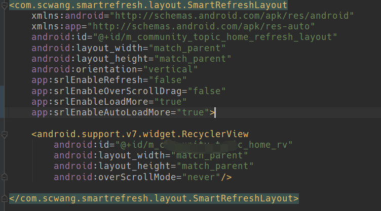 1.0.5版本，用CoordinatorLayout嵌套SmartLayout下拉的问题 · Issue #833 · scwang90/SmartRefreshLayout · GitHub