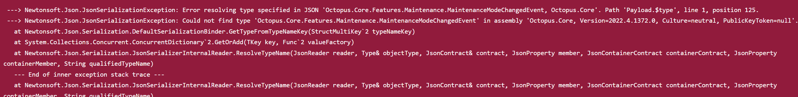 Moving Message Contracts Between Namespaces Causes Message Bus Deserialisation To Fail · Issue 8317