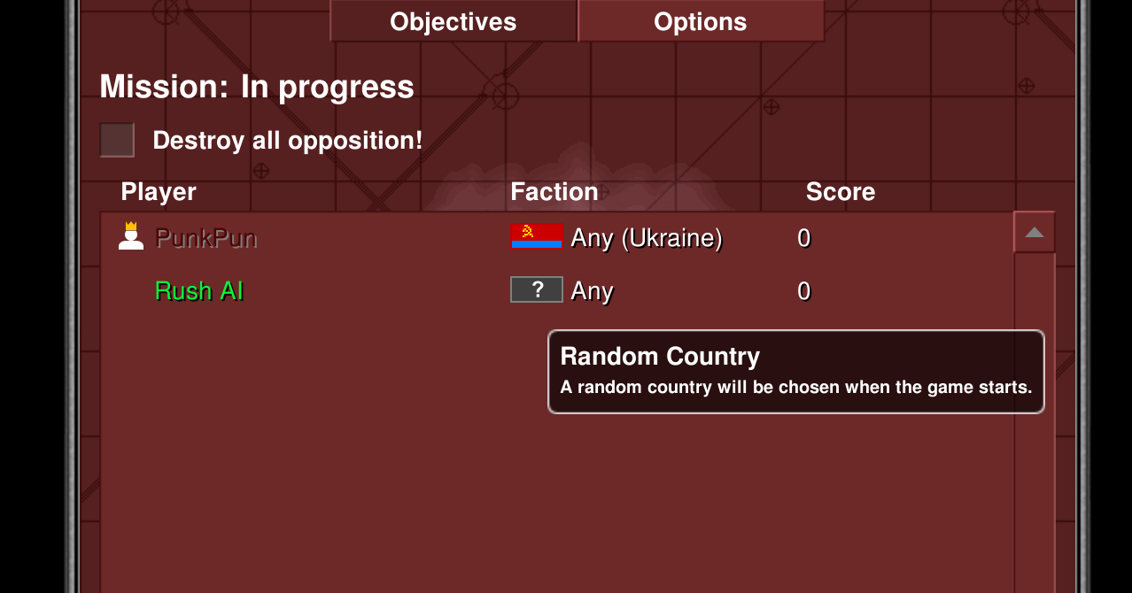 Add ingame faction tooltips · Issue #20943 · OpenRA/OpenRA · GitHub