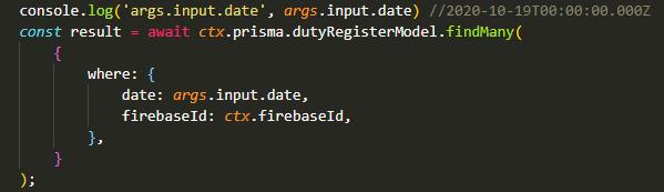 Prisma Client Generate Wrong Where Condition In Query · Issue 3987 · Prismaprisma · Github