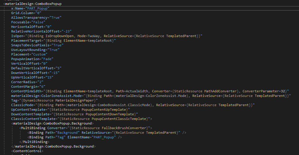 XAML coding style guidelines · Issue #2531 · MaterialDesignInXAML/MaterialDesignInXamlToolkit ...