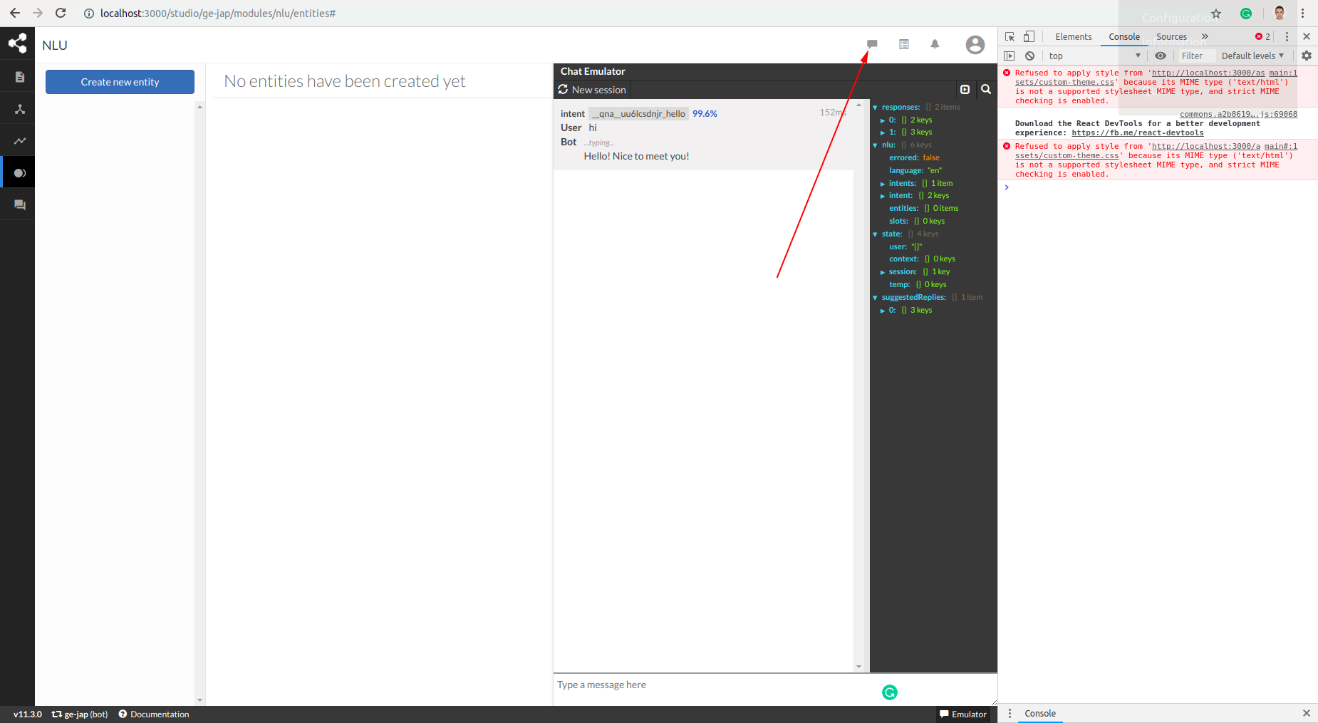Chat button doesn't work · Issue #574 · botpress/v12 · GitHub
