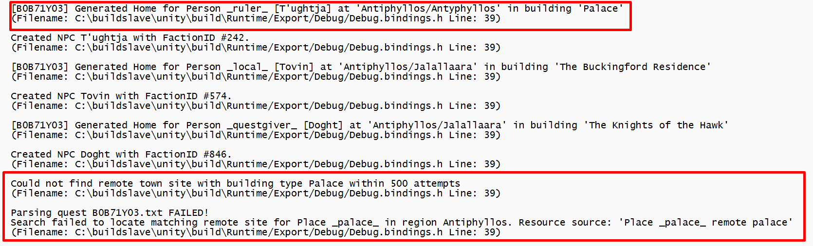 0.14.5, b0b71y03: quest cannot run in Antiphyllos region · Issue #2485 · Interkarma/daggerfall ...
