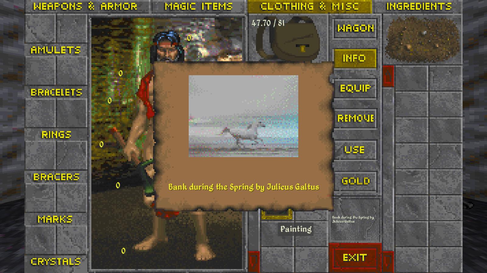 Linux 0.14.5: paintings do not display in inventory · Issue #2491 · Interkarma/daggerfall-unity ...