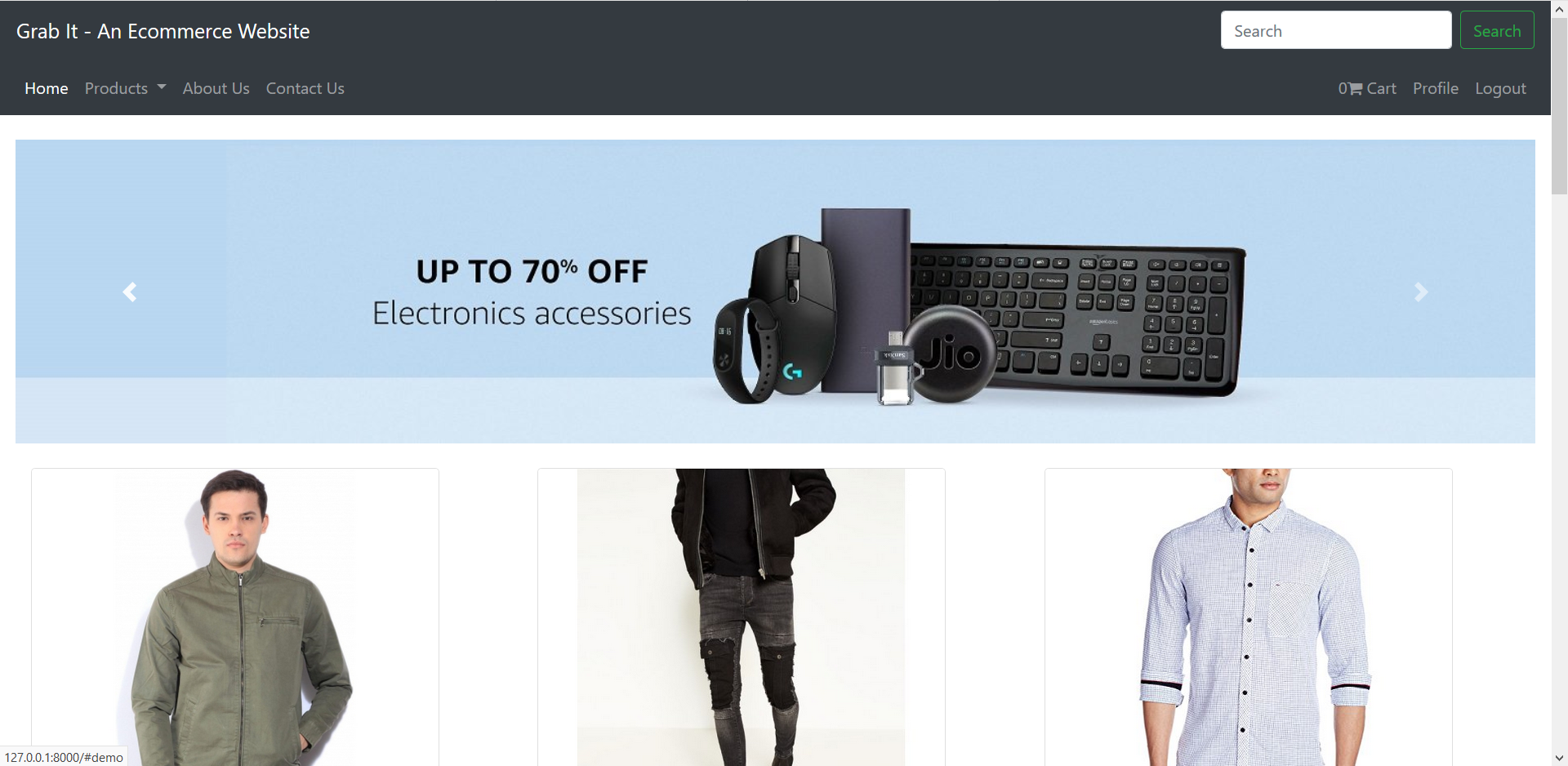 GitHub - ashketchum98/ecommerce-site-using-django: A Medium Level site ...