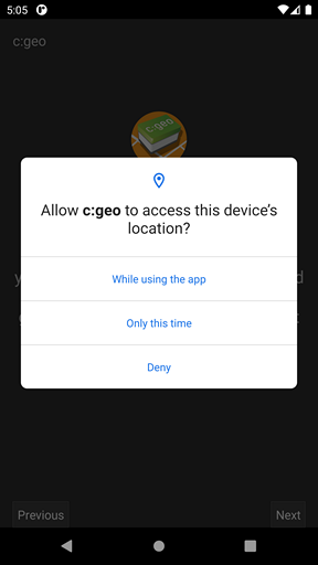 Installation wizard · Issue #9589 · cgeo/cgeo · GitHub