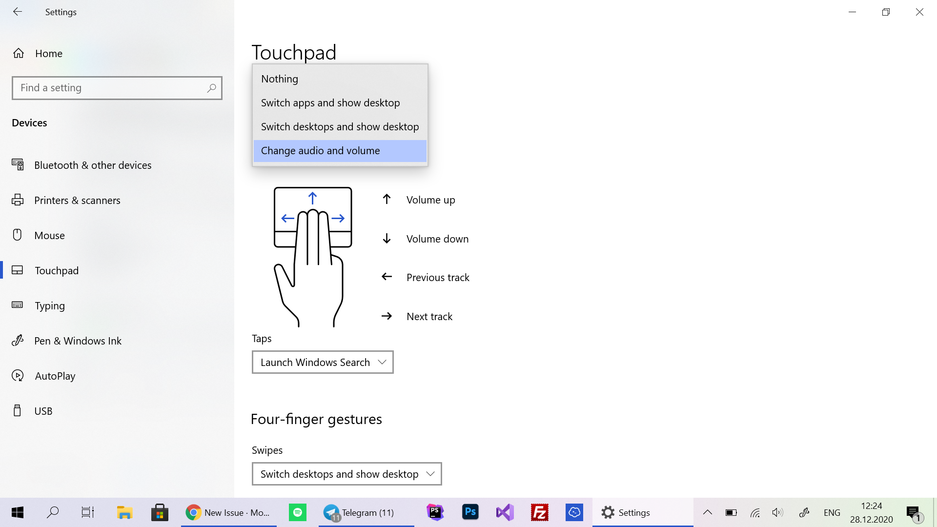 Bug: default Windows flyout when changing volume by touchpad · Issue ...