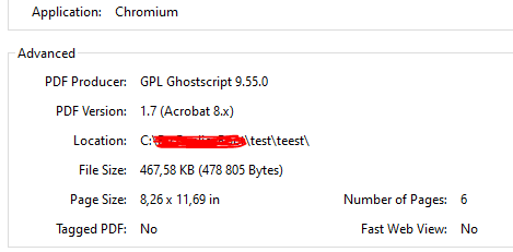 Gotenberg generates larger PDFs than Chromium, AthenaPDF and Firefox ...