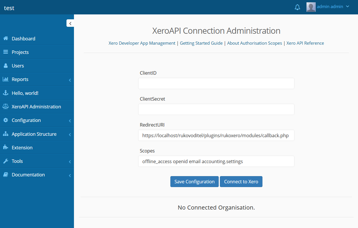 GitHub - scatterlogical/RukoXero: Xero API integration for Rukovoditel