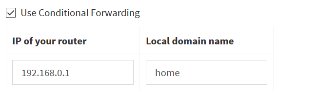 Conditional Forwarding does not work as should. · Issue #2836 · pi-hole/pi-hole · GitHub