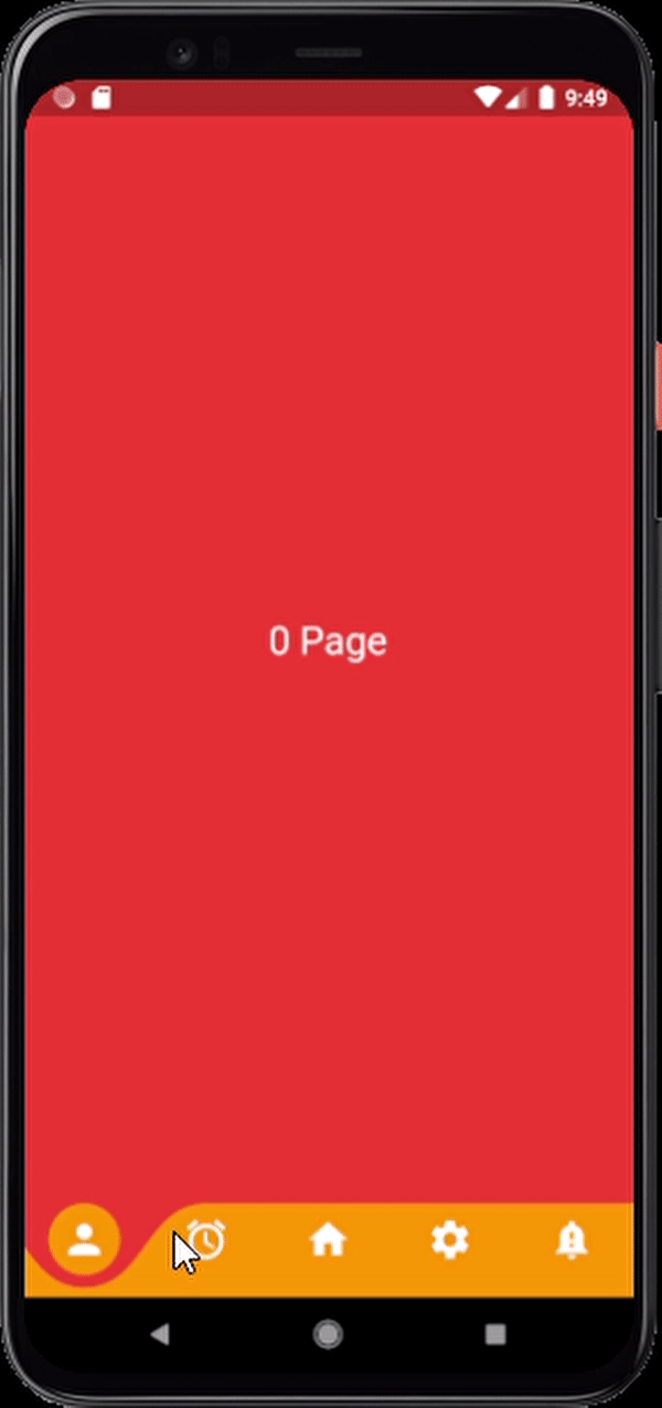 GitHub - taylanyildiz/Flutter-bottom-navigation-bar: Animation bottom ...
