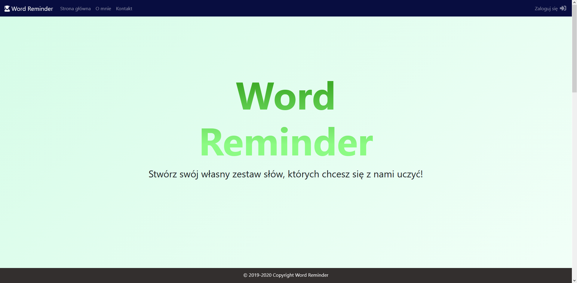 GitHub - JQbss/WordReminder: Simple application, wherein you can ...