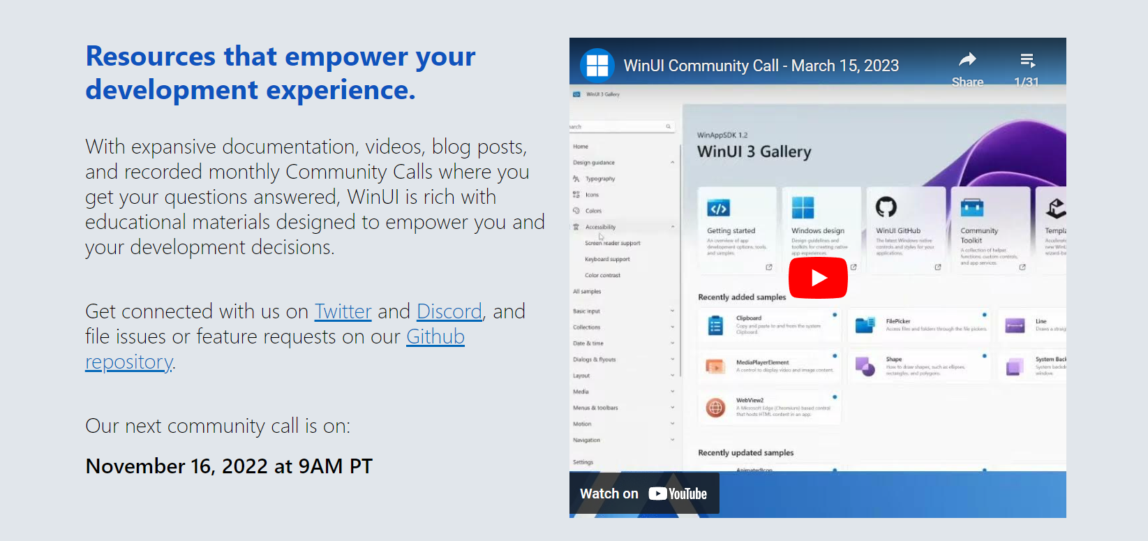 👨‍💻☎ WinUI Community Call: June 21, 2023 · microsoft microsoft-ui-xaml · Discussion #8487 · GitHub