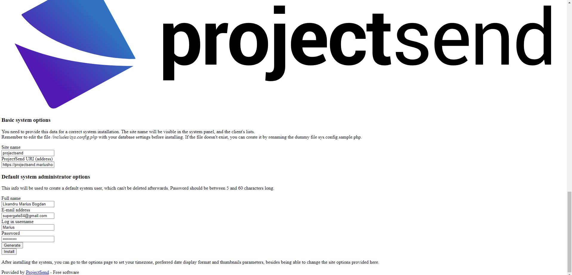 Layout Issue On Installation Version R1584 · Issue 1144 · Projectsend Projectsend · Github