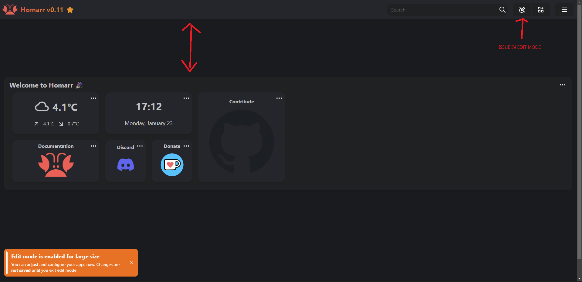 First App Creation Bug · Issue 627 · Ajnart Homarr · Github