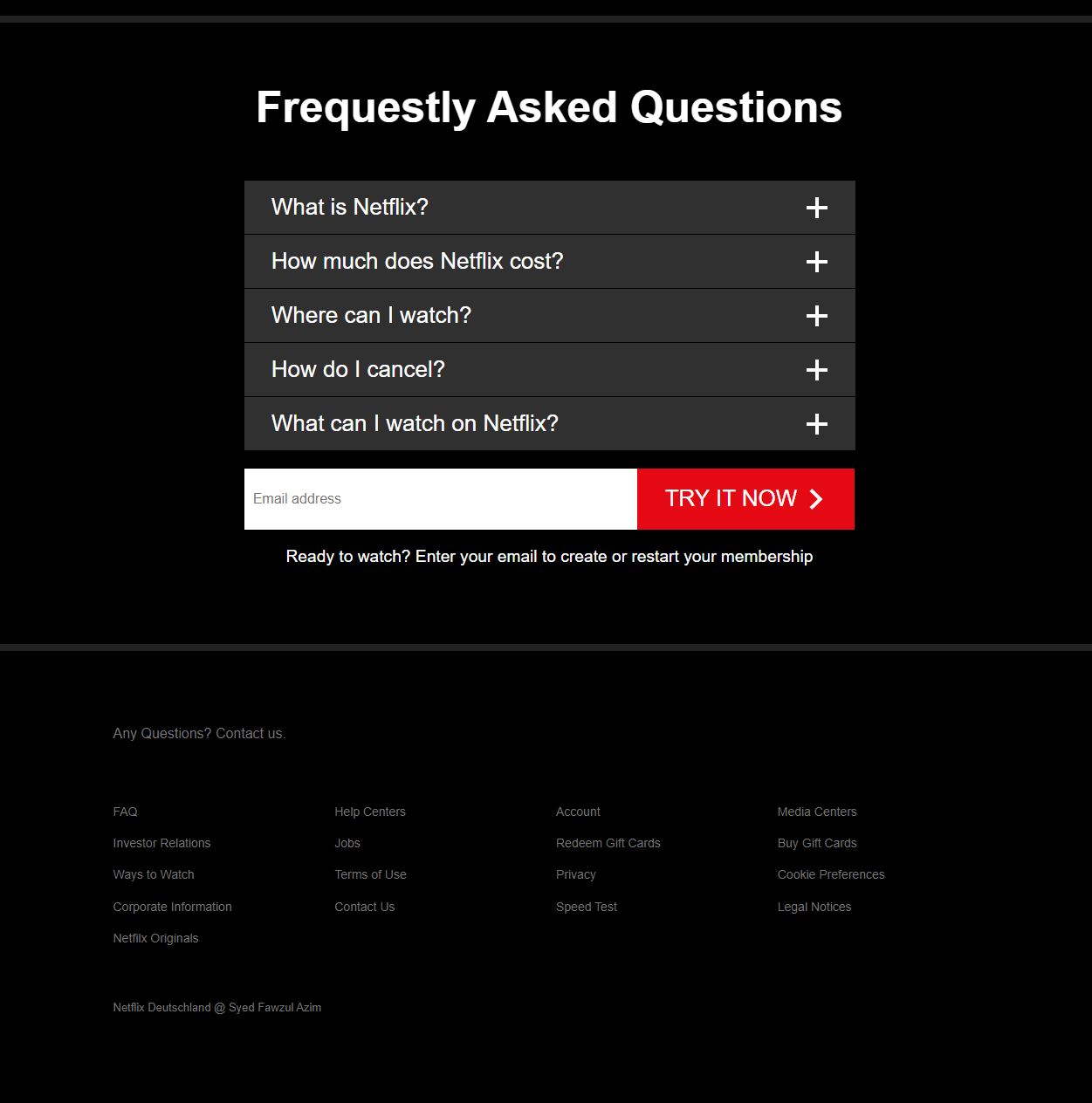 GitHub - syedfawzulazim/netflix-react: Netflix developed in React using react hooks, styled ...