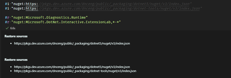 Repeated output for #i · Issue #1174 · dotnet/interactive · GitHub