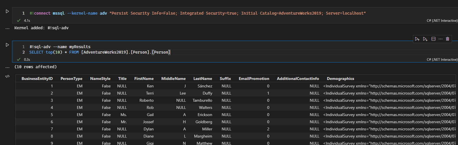 Do Not See nteract Rendering · Issue #1780 · dotnet/interactive · GitHub