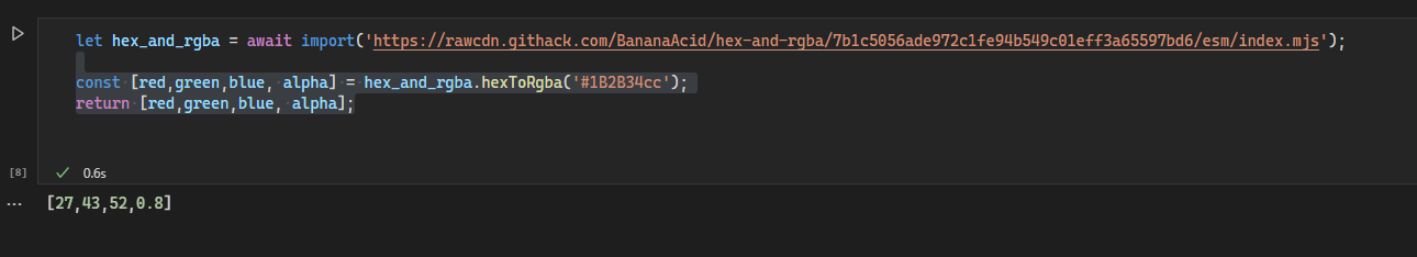 JS: `import` does not work · Issue #1993 · dotnet/interactive · GitHub