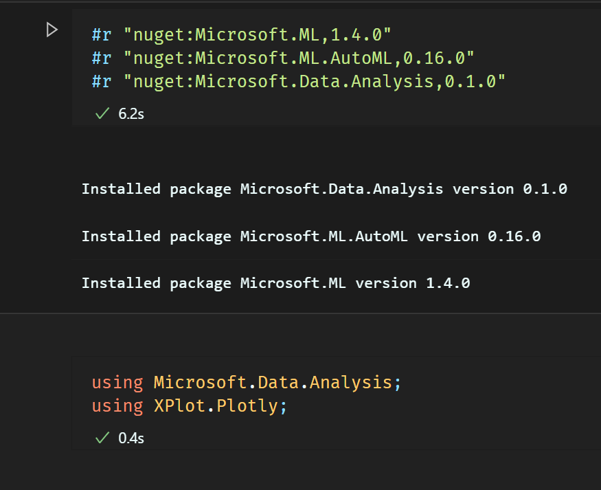Notebook taking a long time to run code · Issue #548 · dotnet ...