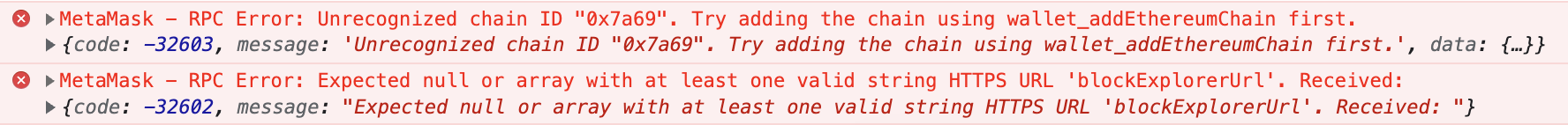 Fix blockExplorerUrl error when adding a localhost network by a-kon · Pull Request #987 ...