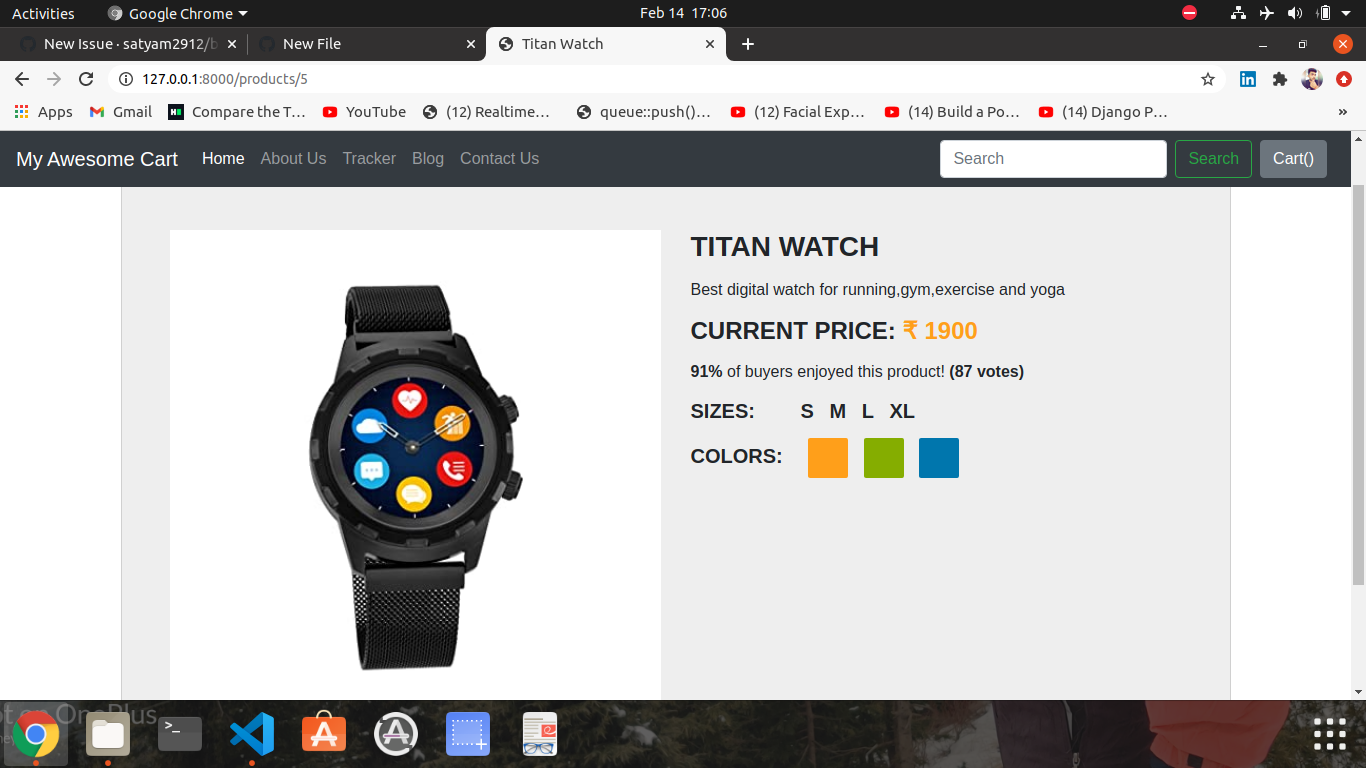 GitHub - satyam2912/E-commerce-django