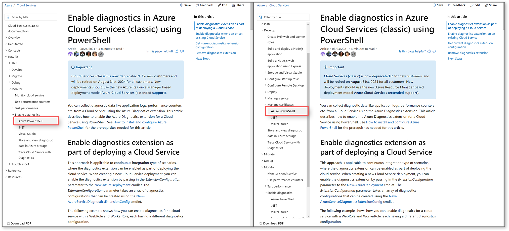 Toc Confusion For Diagnostics Docs · Issue 86736 · Microsoftdocsazure Docs · Github 