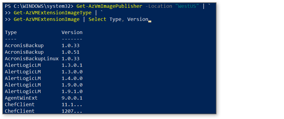 Cannot Retrieve Full Version Number · Issue #1594 · MicrosoftDocs/azure-docs-powershell · GitHub