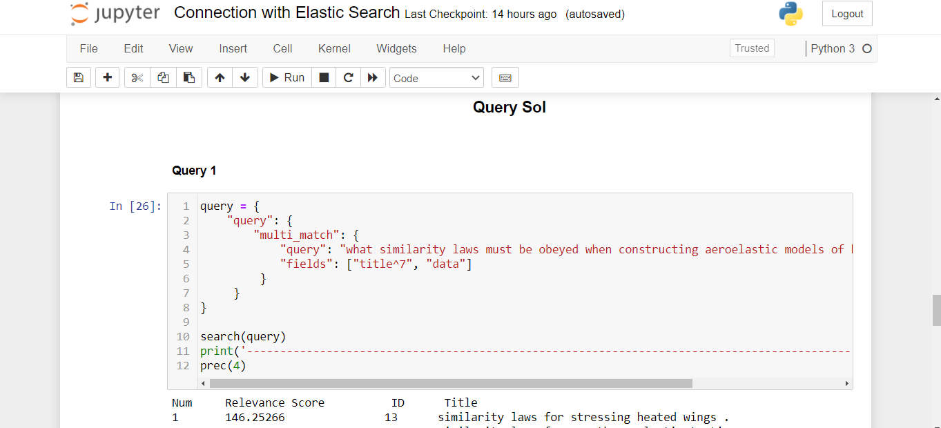 GitHub - ajay-nikumbh/VECTOR-SPACE-RETRIEVAL: Install and experiment with Elasticsearch and Kibana