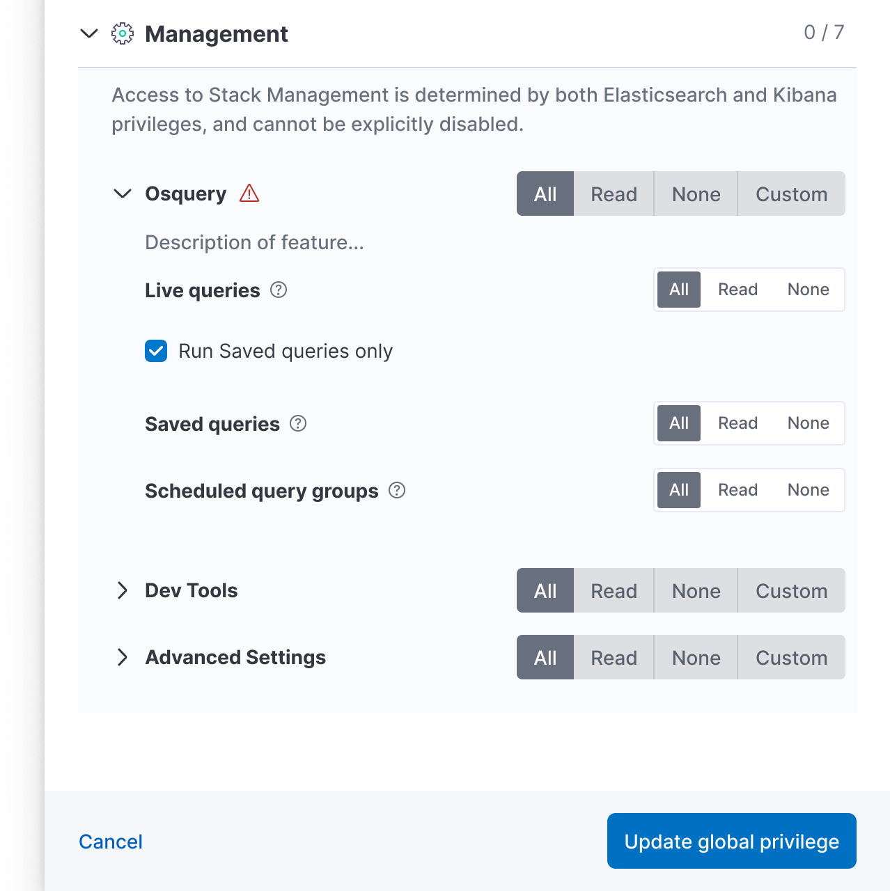 Sub-privileges RBAC UX / UI Improvements · Issue #106758 · elastic ...
