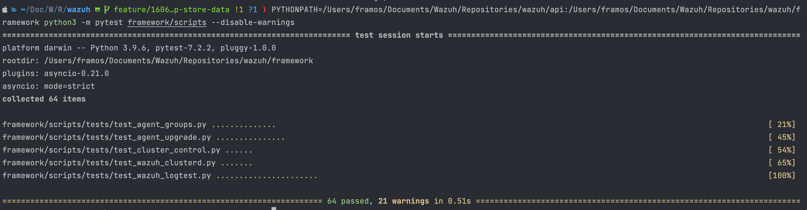 `Agent-groups send` and `Agent-groups send full` tasks status not stored · Issue #16069 · wazuh ...