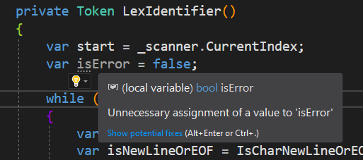 Vs False Positives · Issue 45017 · Dotnetroslyn · Github 