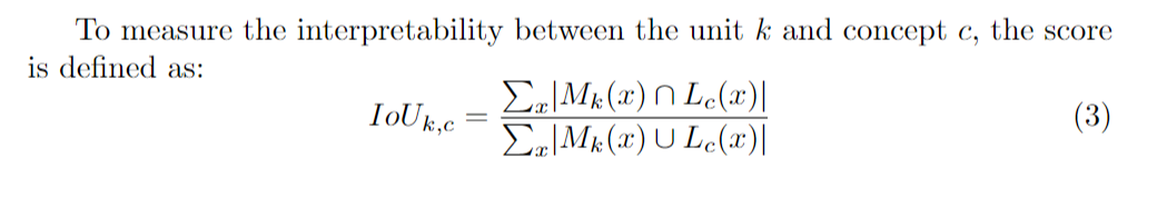 [Paper Note] Network Dissection: Quantifying Interpretability of Deep Visual Representations ...